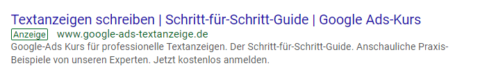 Überzeugende Textanzeigen für Google Ads schreiben: Tipps & Tricks